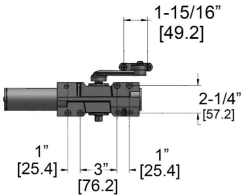 PDQ Door Closer Hole Spacing Guide | How To Change A Door Closer